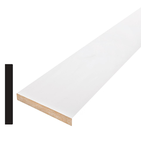 Primed Pine Finger Jointed F/J DAR Dressed All Round 66 X 11 White - BBS