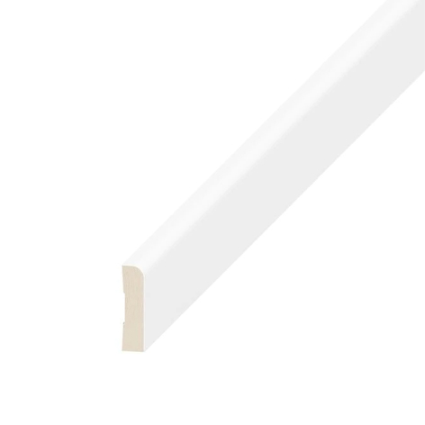 Primed Pine Finger Jointed F/J Pencil Round Profile 42 X 11 White - BBS