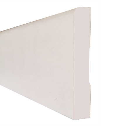 Primed Pine Finger Jointed F/J Pencil Round Profile 66 X 11 White - BBS