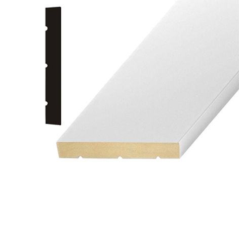 Primed Pine Finger Jointed F/J Top Bevel Profile 90 X 11 White ...