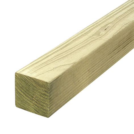 Treated Pine Posts Premium Wrapped F7 KD H4 RH 90mm X 90mm - BBS