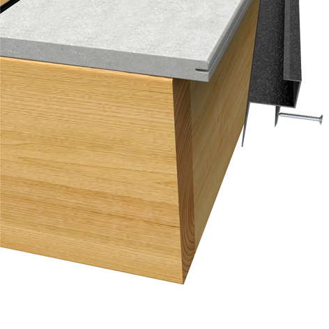 HardieDeck Fascia Edge Cap 3000mm Decking - Blacktown Building Supplies