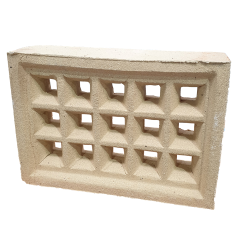 Brick Vent Clay V13 Square Hole Cream 230 x 160 - BBS