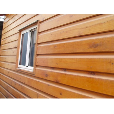 Cypress Pine Double Log Cabin 140 x 19 Weatherboard Cladding - BBS