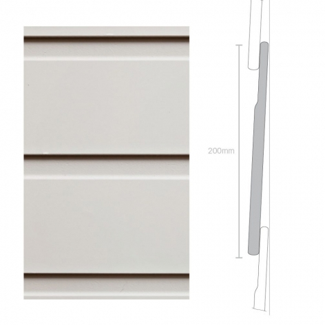 Weathertex Classic Rusticated Smooth 200 x 9.5 x 3660mm - BBS