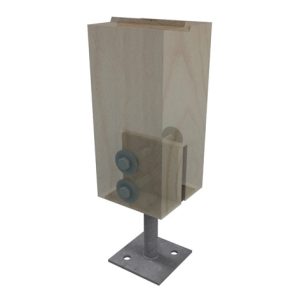 Pryda Post Post Anchor Centre Fix 130mm Leg - BBS