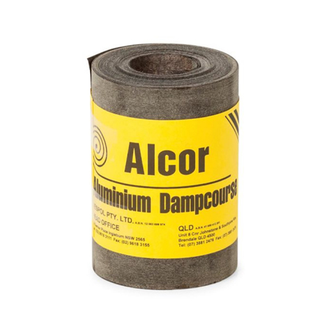 Aluminium Alcor Standard Dampcourse 150mm x 30m - BBS