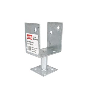 Pryda Post Support 100mm Full Stirrup 200mm Leg