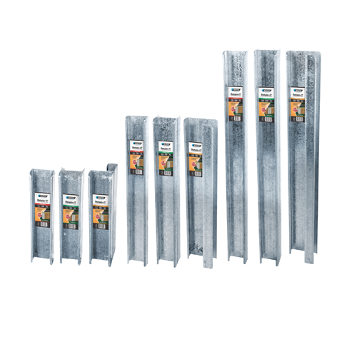 Retain-IT 75mm x 750mm End Post Whites Outdoors - BBS