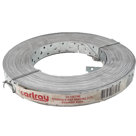 Hoop Iron 30mm x 0.8mm x 30m Punched Strapping Carlray - Blacktown ...