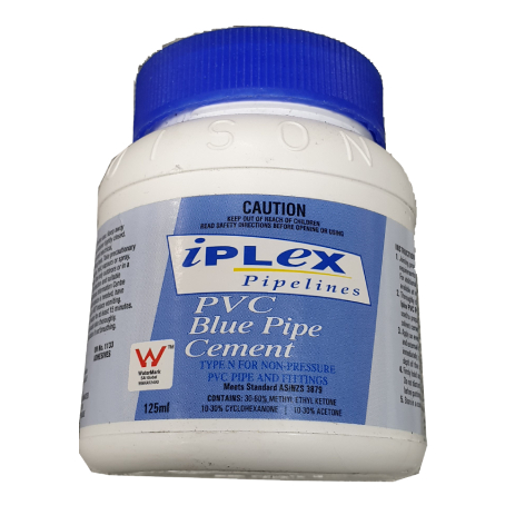 Solvent Cement Blue 125ml - BBS