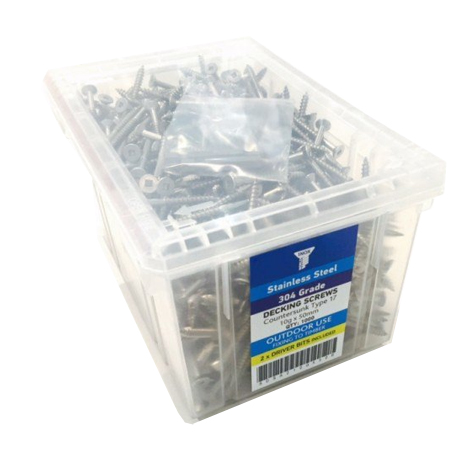 Decking Screws 10G-12 × 65mm Stainless Steel Screw - BBS