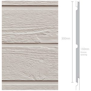 Weathertex Selflok Ecogroove 150mm Woodsman 300 x 9.5 x 3660mm - BBS