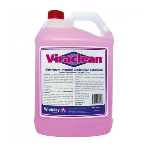 Viraclean 5 Litre Hospital Grade Disinfectant - BBS