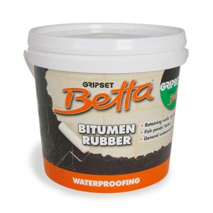 Gripset Betta 15L Bitumen Rubber Waterproofing Membrane 15 Litres - BBS