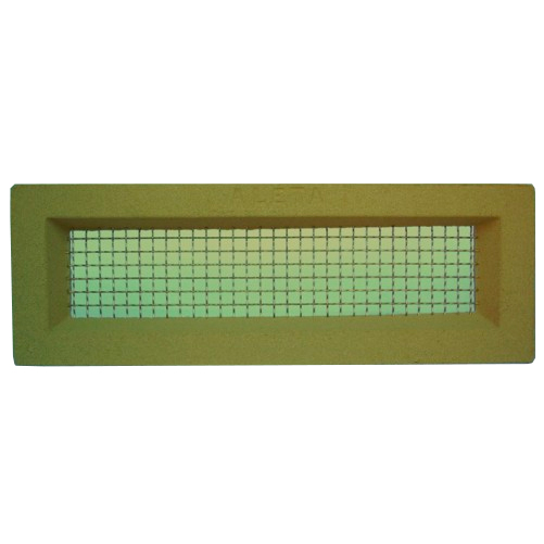 Vent Cream 455 x 160 Brass Wire Ventilation Aleta - BBS