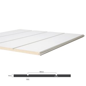 Surround by Laminex Classic VJ100 MR MDF 9mm Primed 2400x1200 - BBS